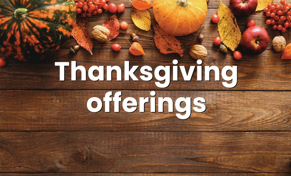 Thanksgiving Offerings 2024 | Willy Street Co-op | Madison, WI